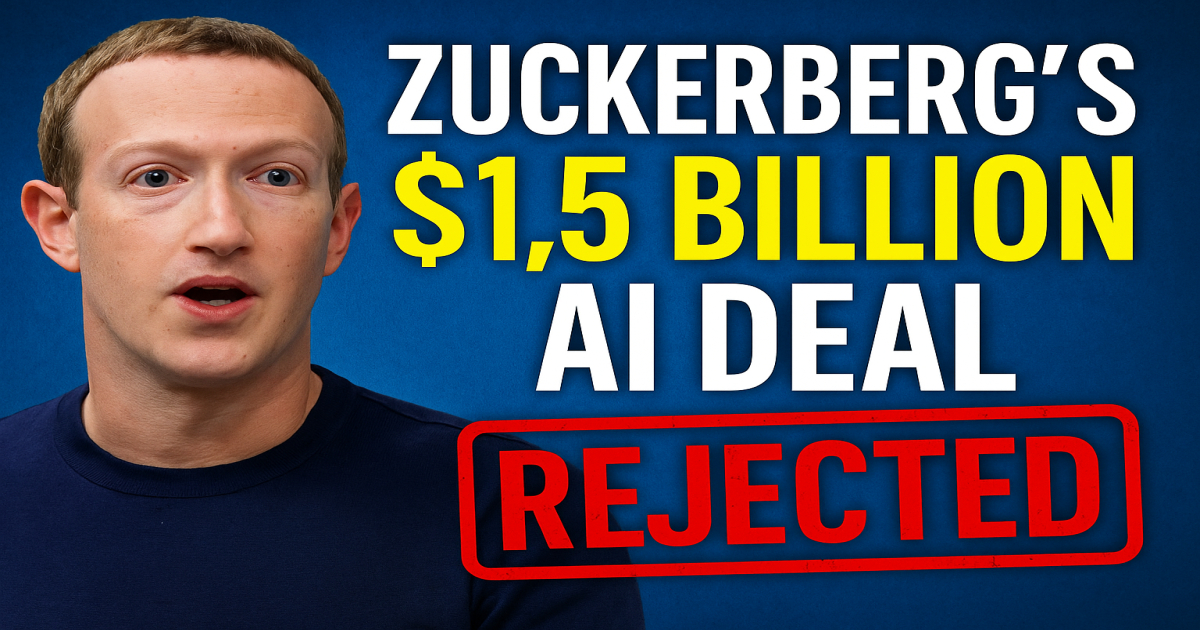 Why Andrew Tulloch Rejected Mark Zuckerberg’s $1.5 Billion AI Offer ...